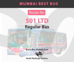 "501LTD" (BEST) Mumbai City Bus Route & Timings, BEST 501LTD Bus Route ...
